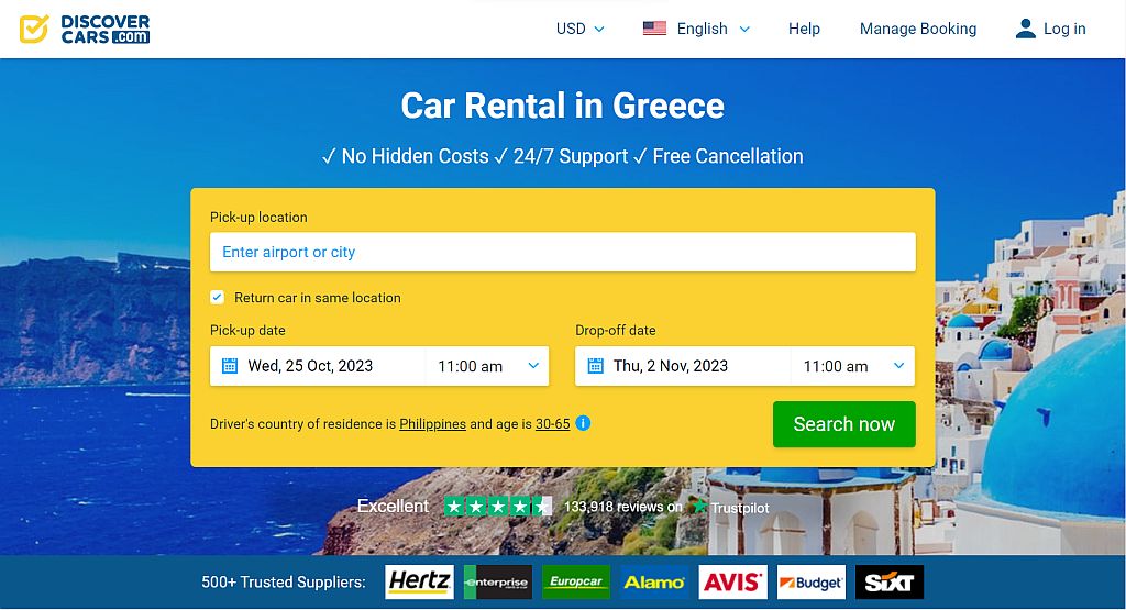 10 Best Car Rentals in Greece in 2023 [For all Budgets!]