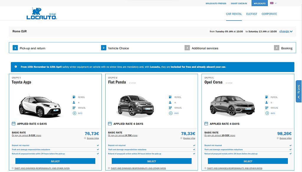 10 Best Car Rentals in Rome in 2024 [For all Budgets!]