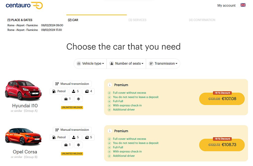 10 Best Car Rentals in Rome in 2024 [For all Budgets!]