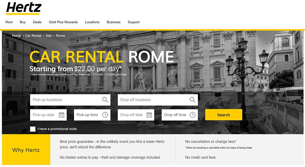 10 Best Car Rentals in Rome in 2024 [For all Budgets!]