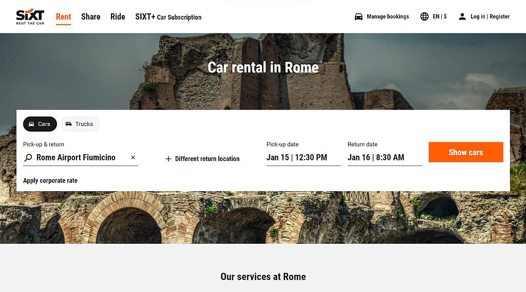 10 Best Car Rentals in Rome in 2024 [For all Budgets!]