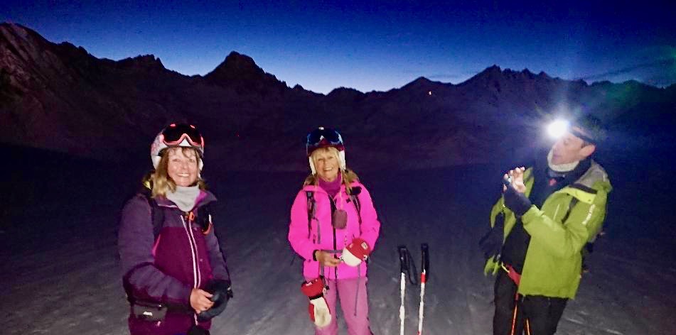 Skiing in the Dark | News | Tess Burrows