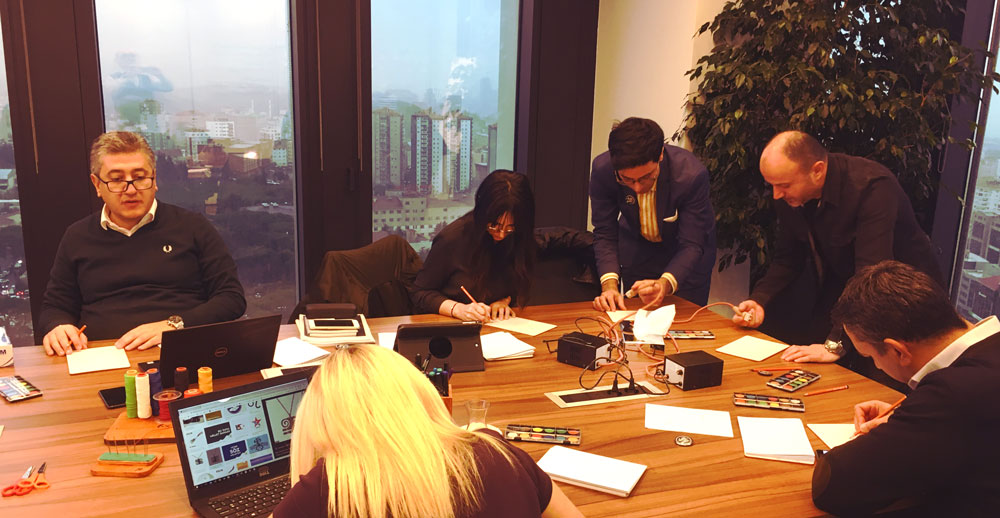 Notebook Making Workshops / Corporate Events