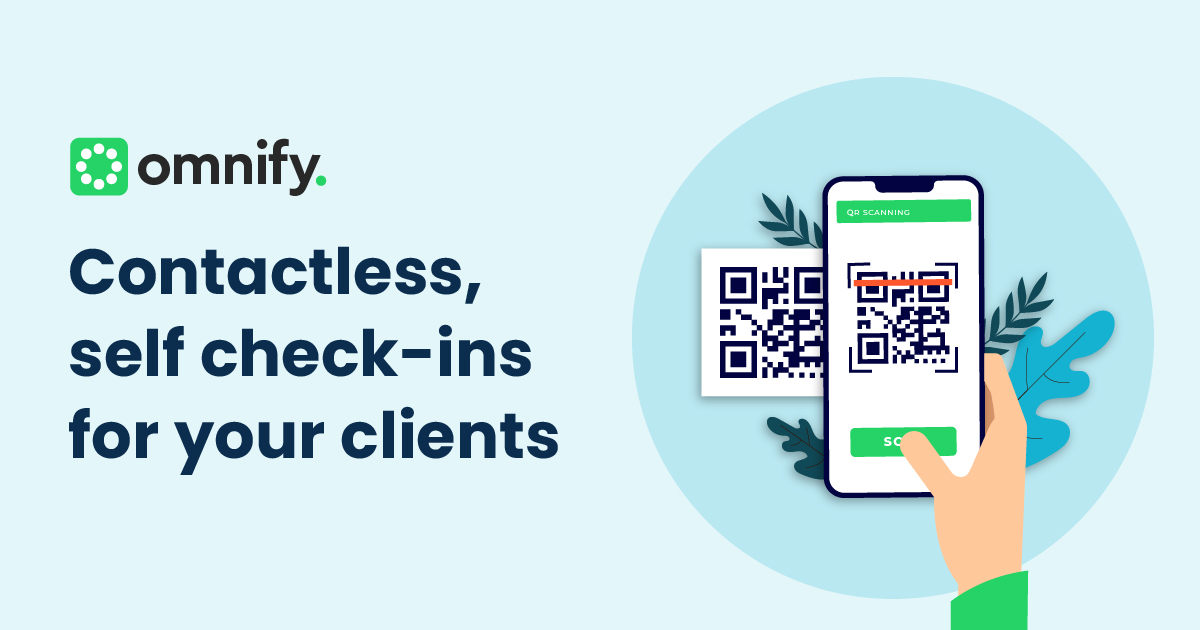 QR Check-ins: Contactless, self check-ins for your clients