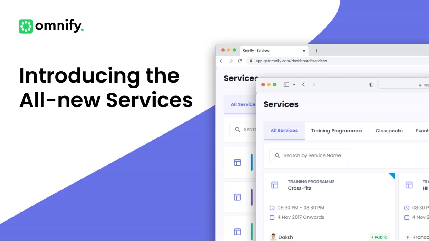 Introducing the All-new Services