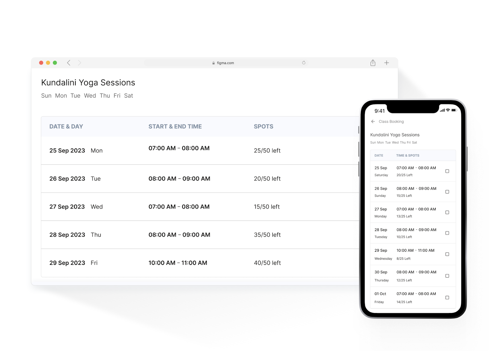 Create Flexible Weekly Schedules for Classes | Omnify Update