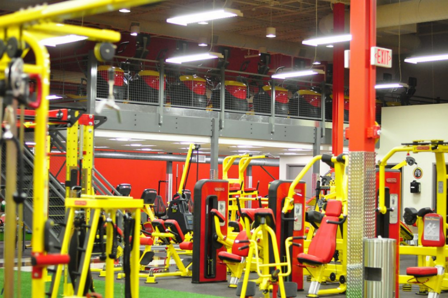 Retro Fitness Mezzanines