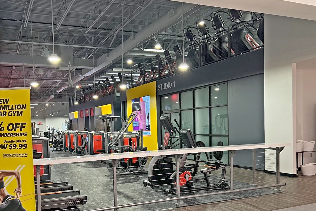 Retro Fitness Mezzanines