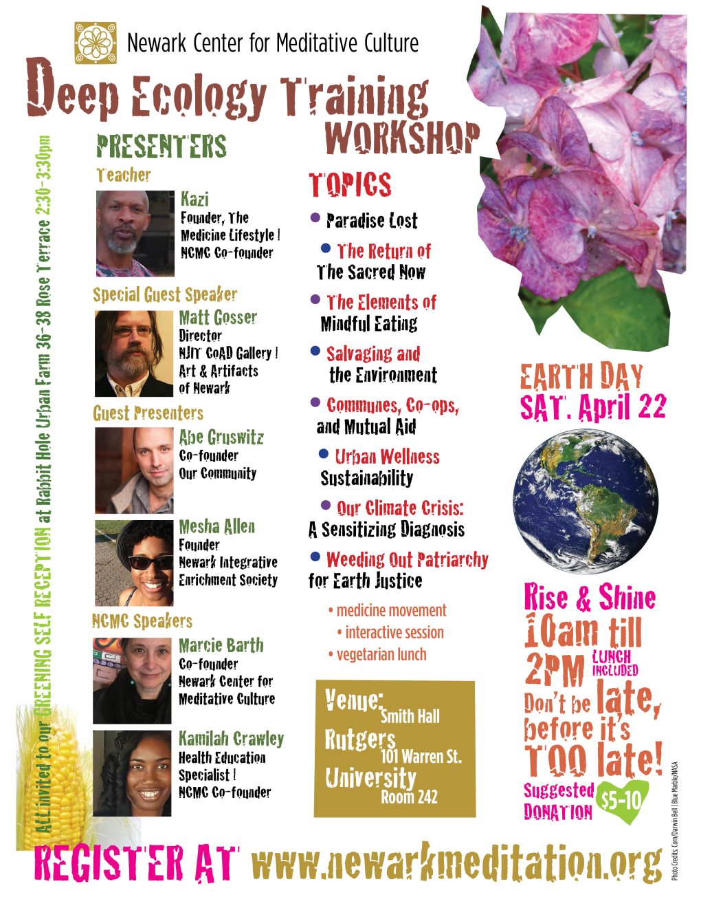 Newark Events: Deep Ecology Training Workshop