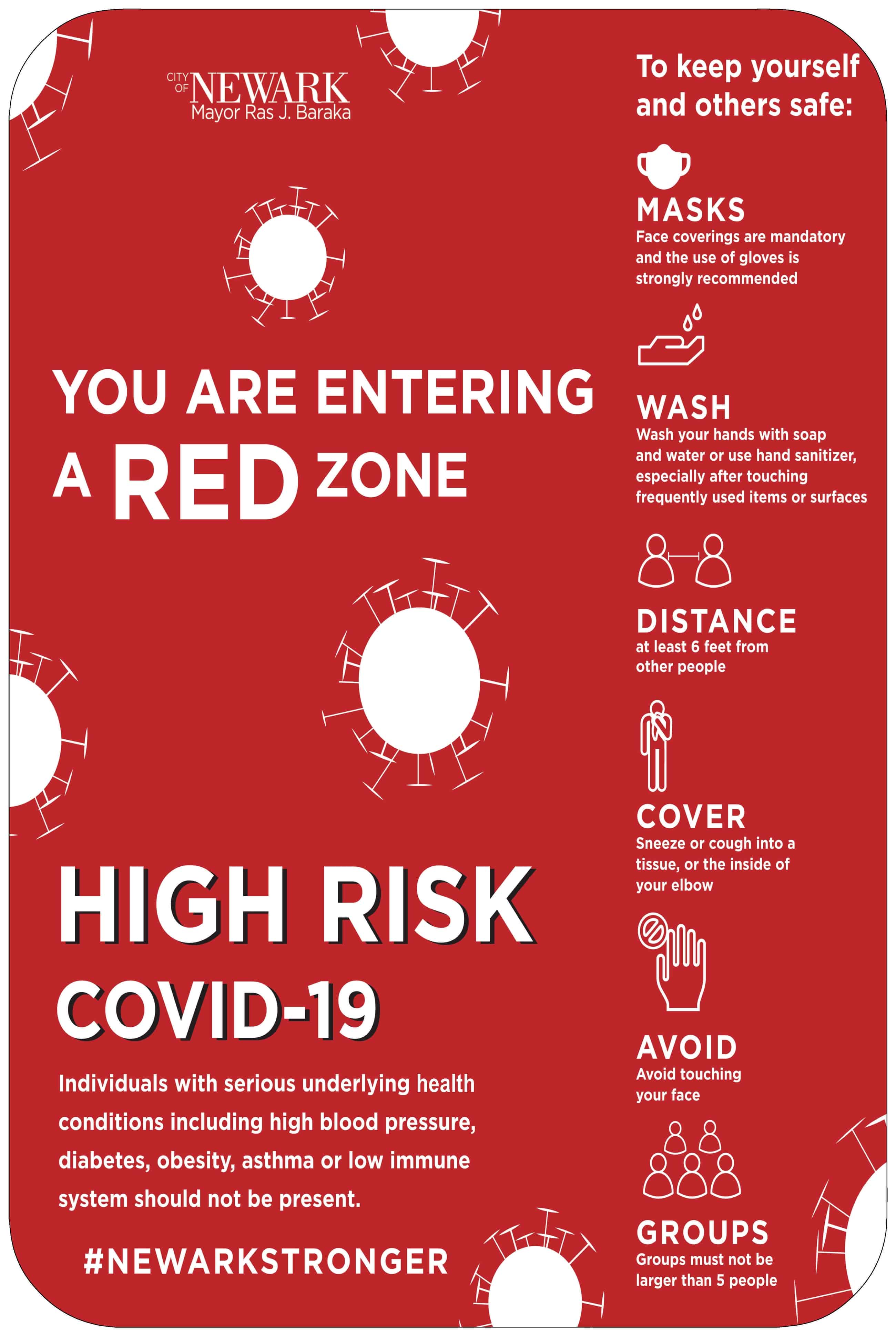 News: Red warning signs at parks a reminder that COVID-19 still poses ...