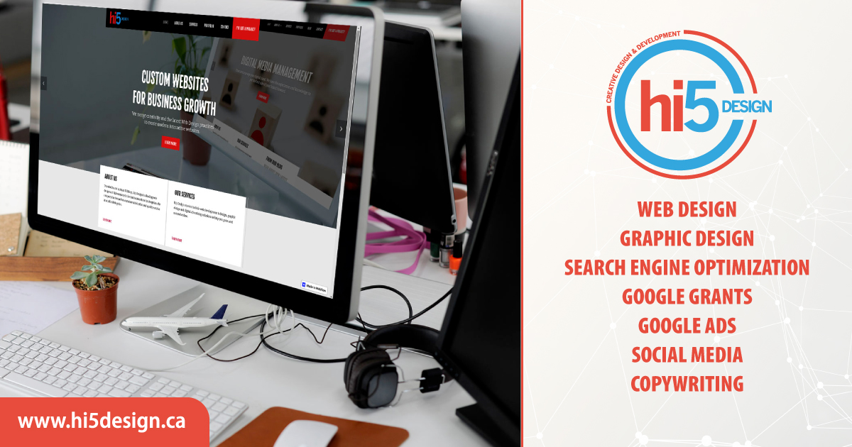 hi5 Design - Sarnia Web Design, Graphic Design and Digital Advertising