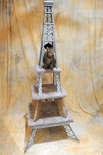 Square Paws Eiffel Cat Tower