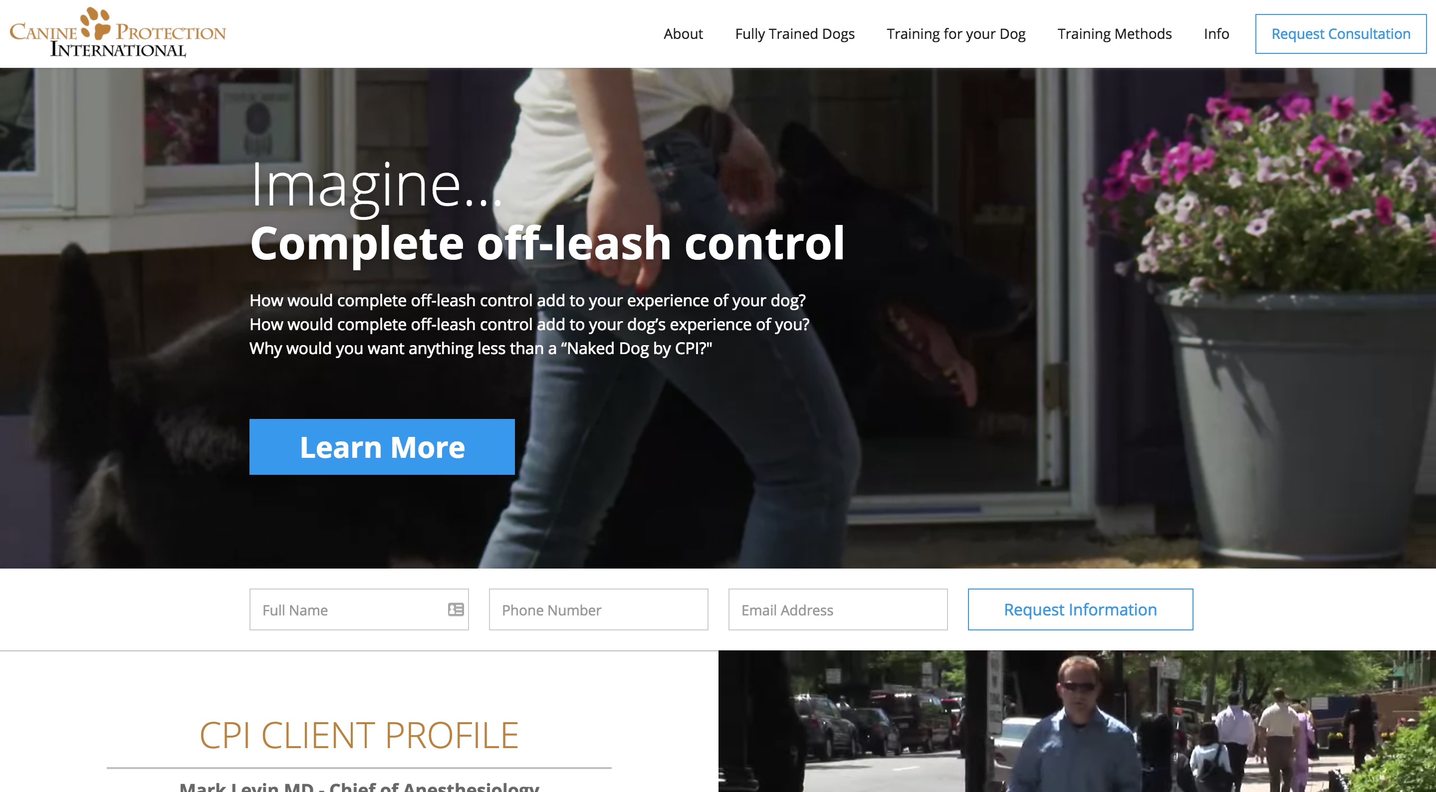 Personal Security Dogs | Trained Protection Guard Dogs for Sale - CPI