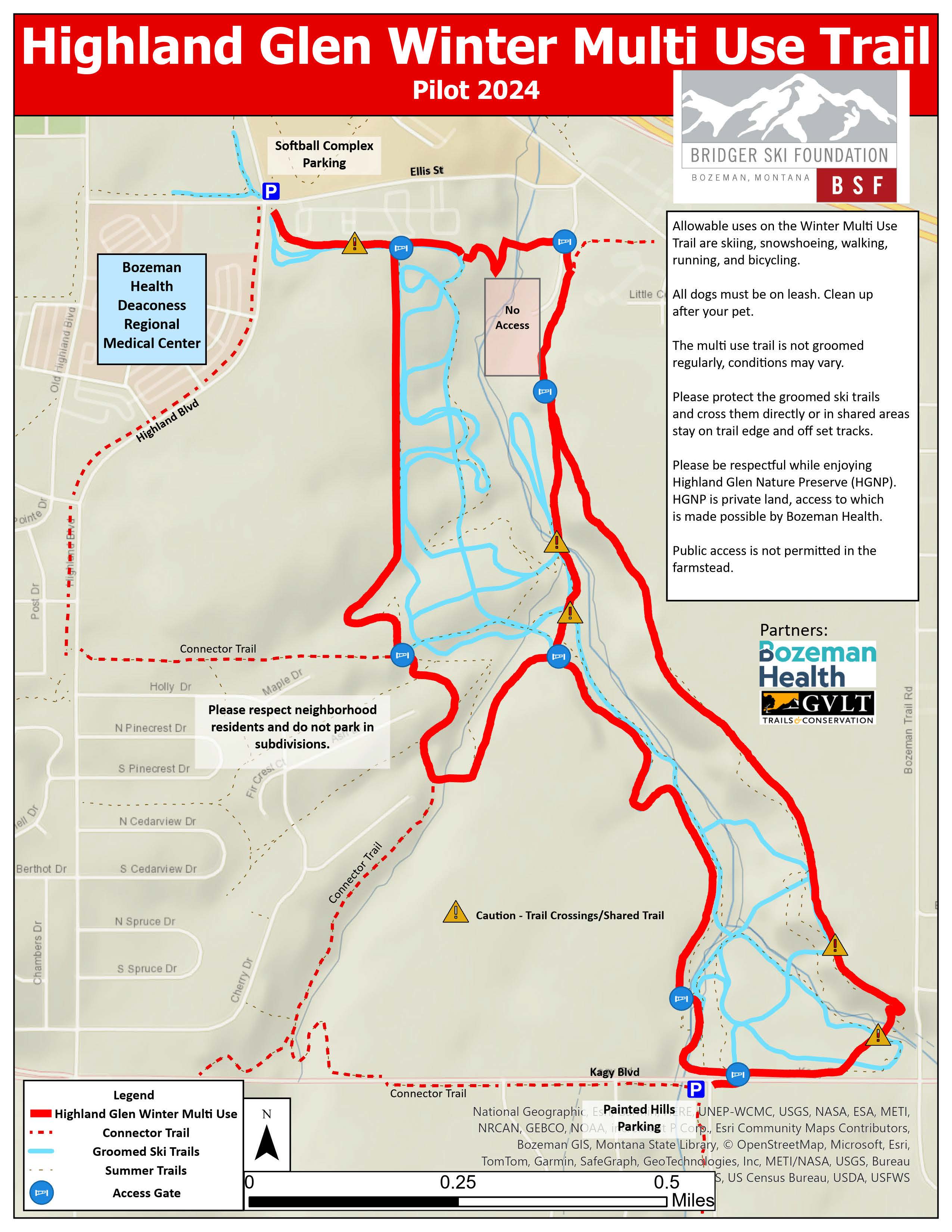 Grooming Report for Bozeman's Community Nordic Trails