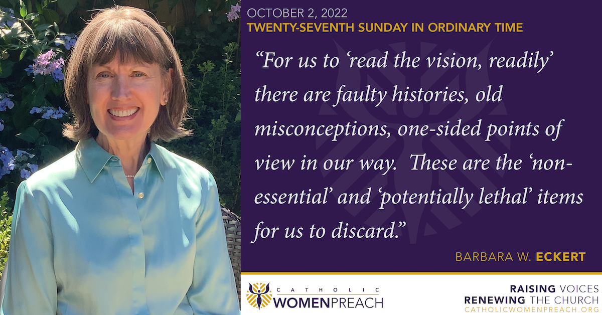 Twenty-seventh Sunday in Ordinary Time: Oct 02, 2022