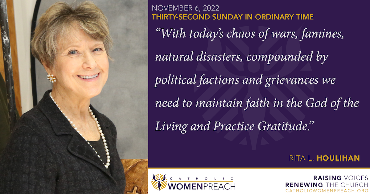 Thirty-second Sunday in Ordinary Time: Nov 06, 2022