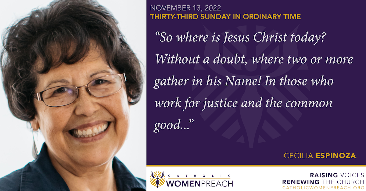 Thirty-third Sunday in Ordinary Time: Nov 13, 2022