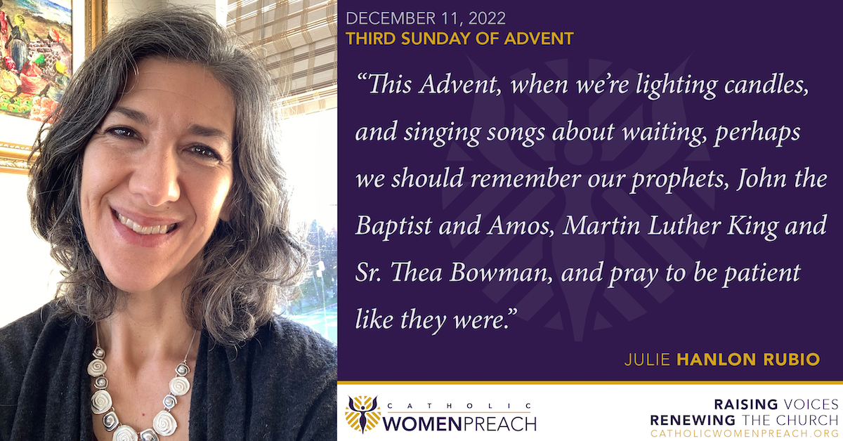 Third Sunday of Advent: Dec 11, 2022