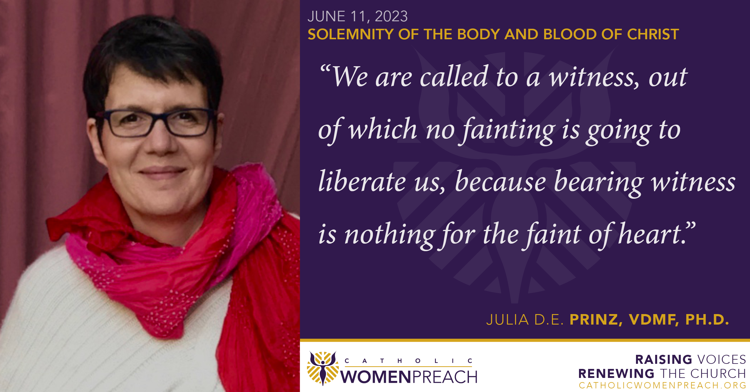 Solemnity of the Body and Blood of Christ: Jun 11, 2023