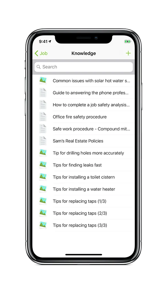 Knowledge Add-on | ServiceM8