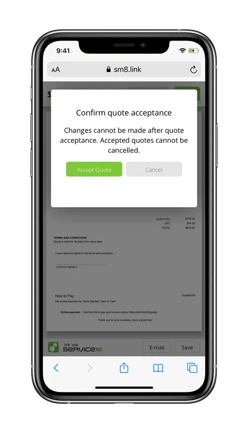 Job Quoting & Invoicing Software | ServiceM8