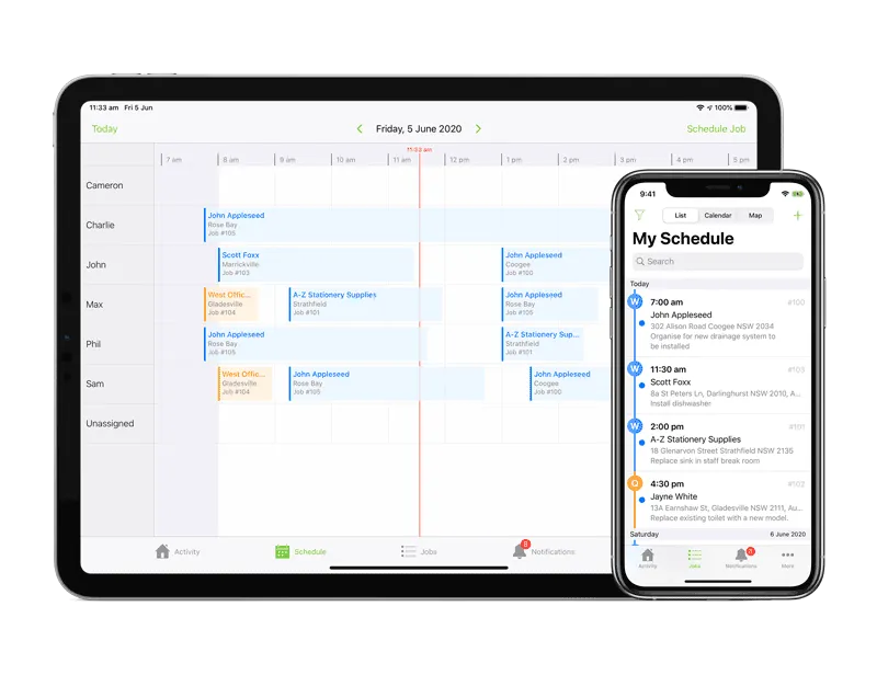 Field Service Mobile App | ServiceM8
