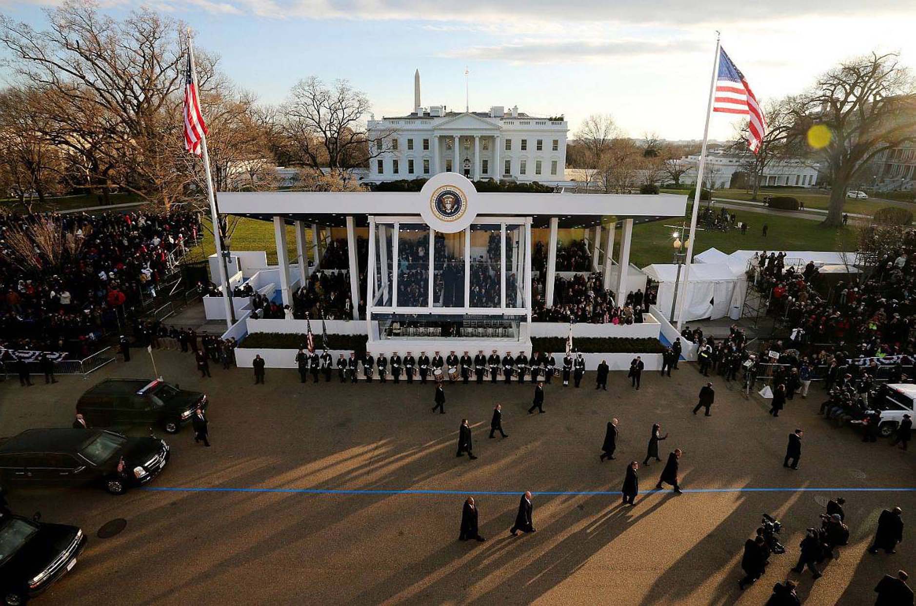 2013, 2017 and 2021 Presidential Inaugural Parade Viewing Stands