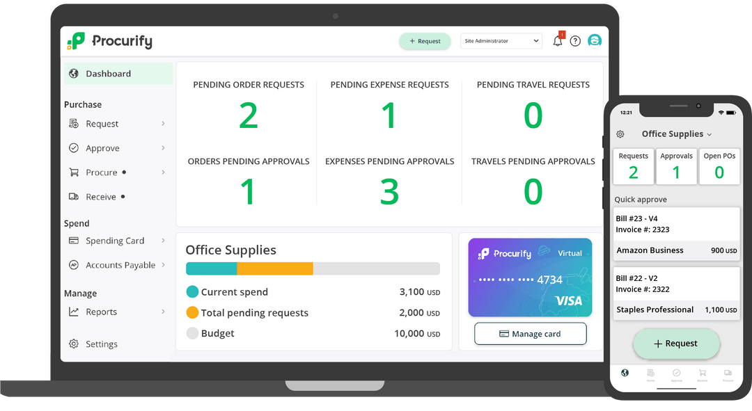 Procurify | Procurement and Purchasing Software