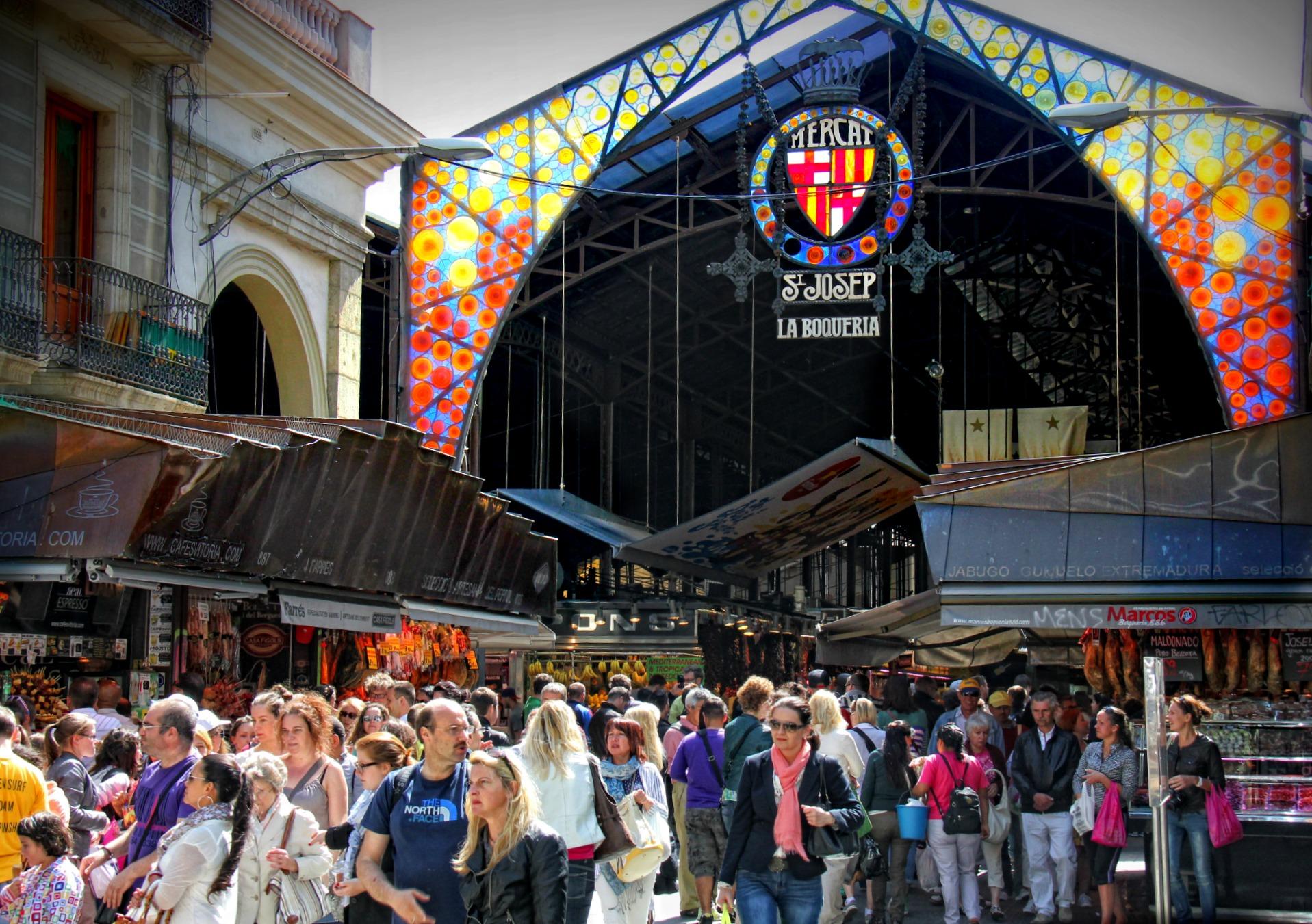 La Boqueria Public Markets La Boqueria Public Markets