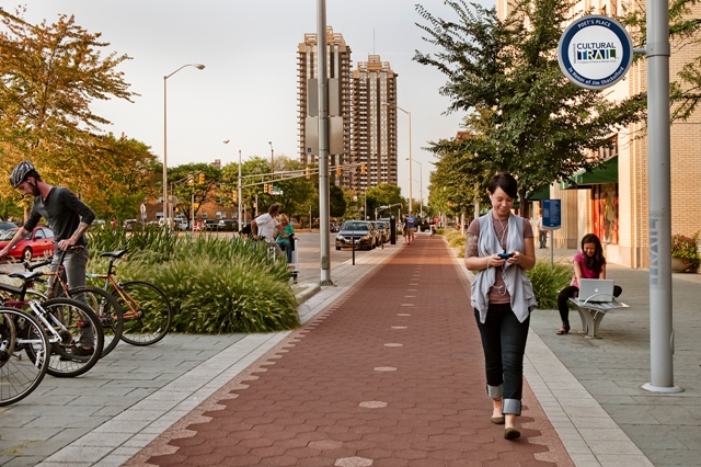 Making the Journey a Destination: Indianapolis' Cultural Trail Debuts