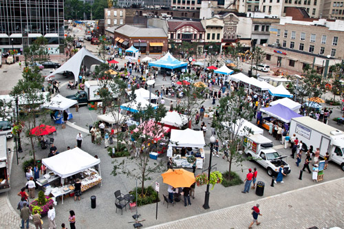 Pittsburgh's Market Square Transformation