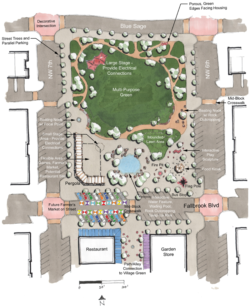 Fallbrook Village Master Plan | Projects