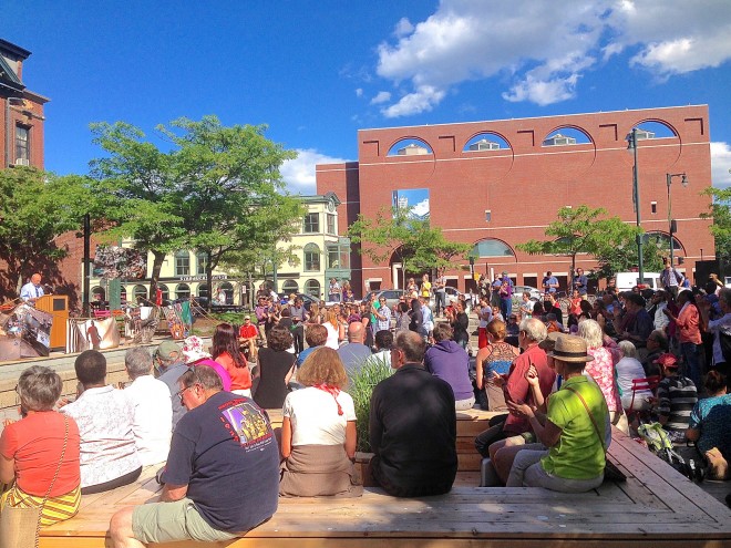 The Story of Congress Square Park: How A Derelict Plaza Got a New ...