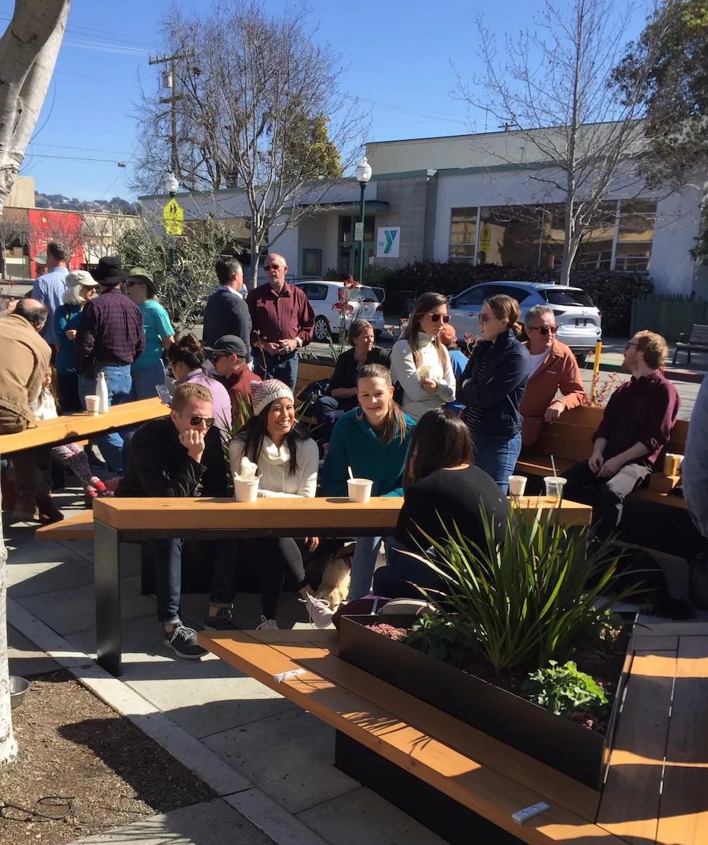 Hal's Parklet | Streets & Transportation