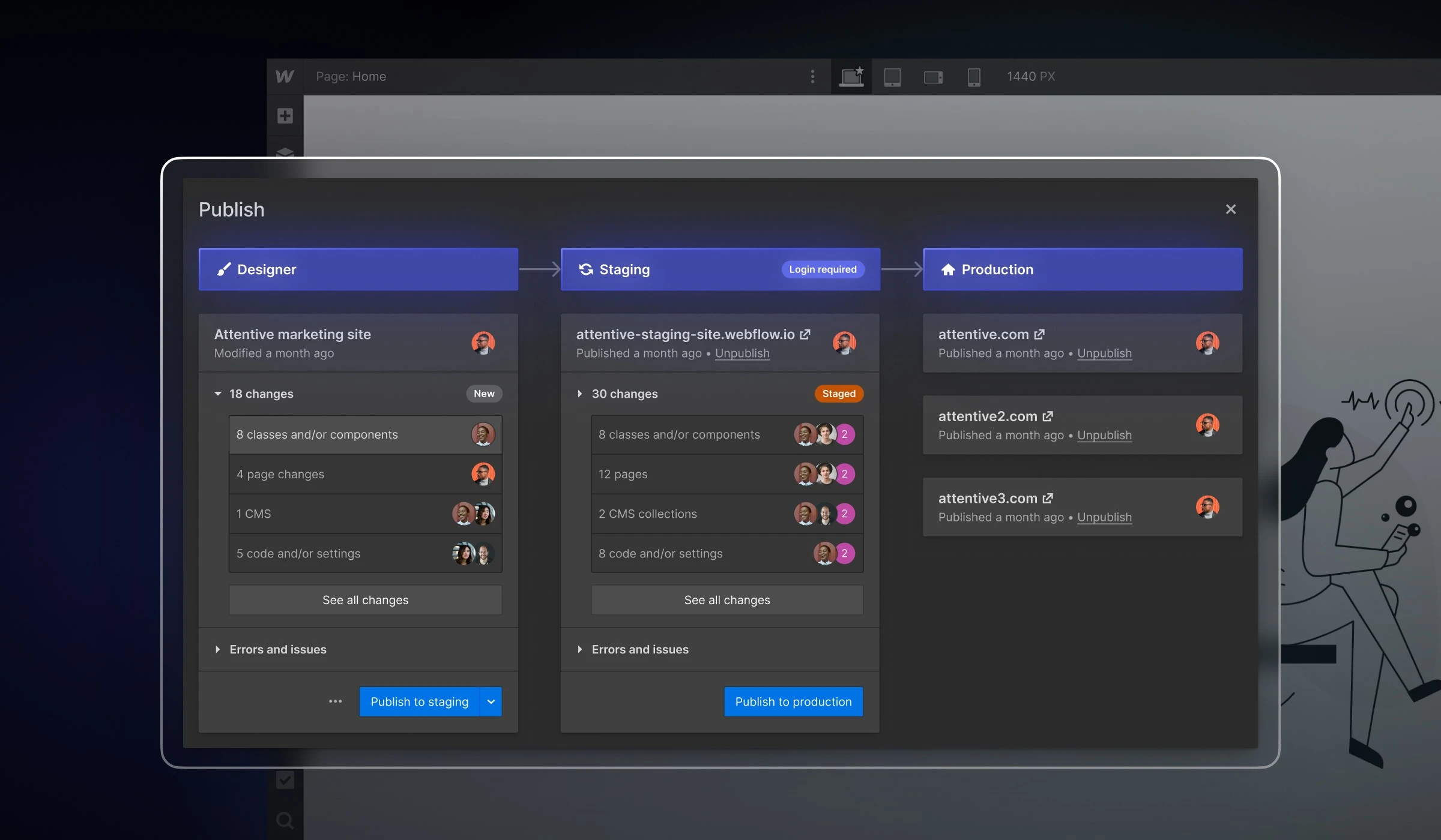 Latest updates and features | Webflow