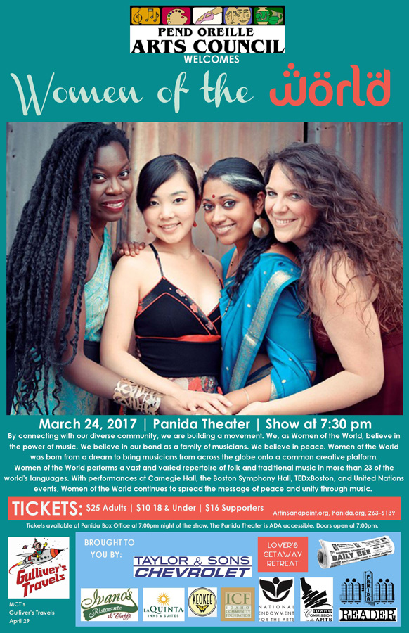 The Panida Theater | POAC presents: Women of the World