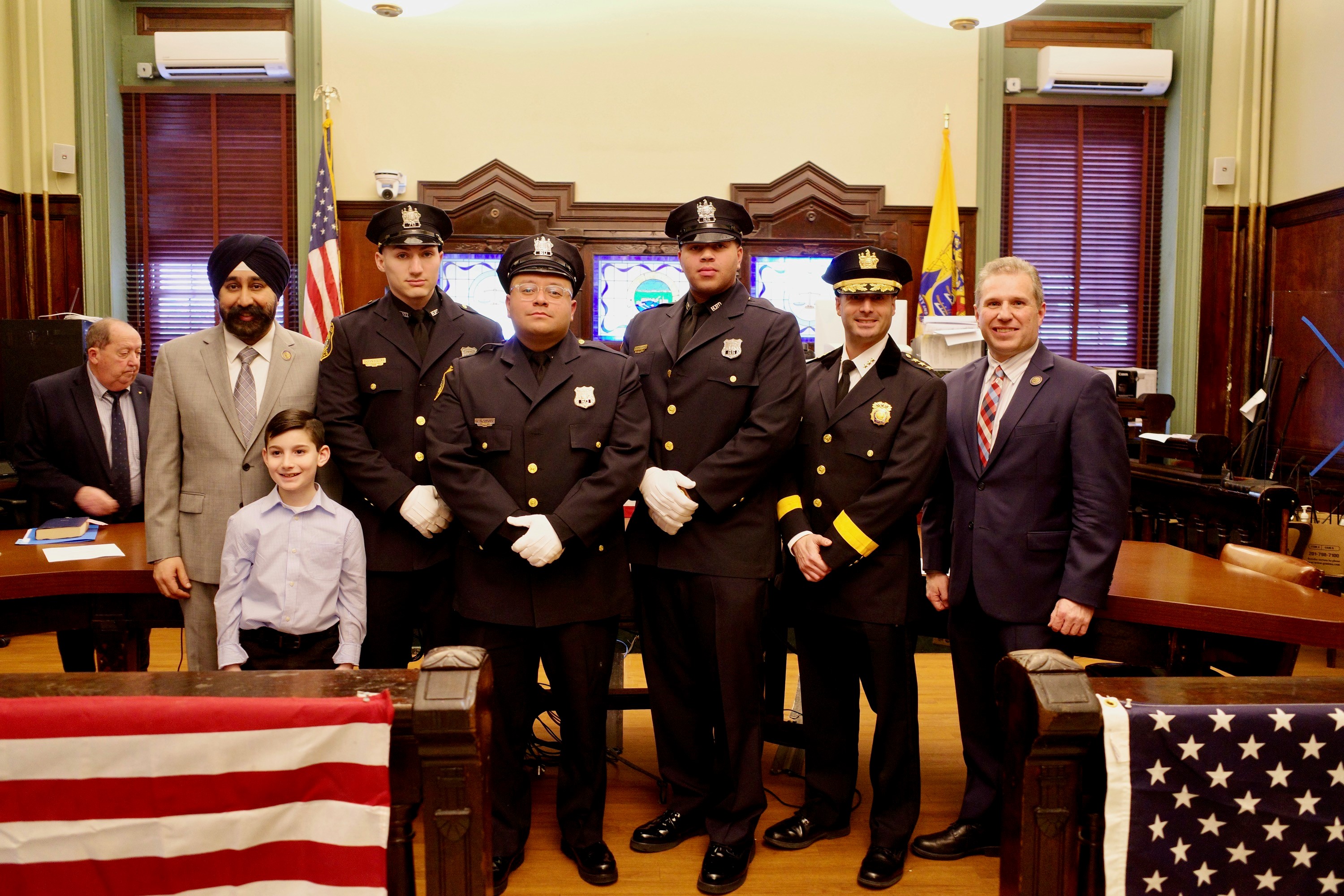 Three new police officers join the ranks in the City of Hoboken