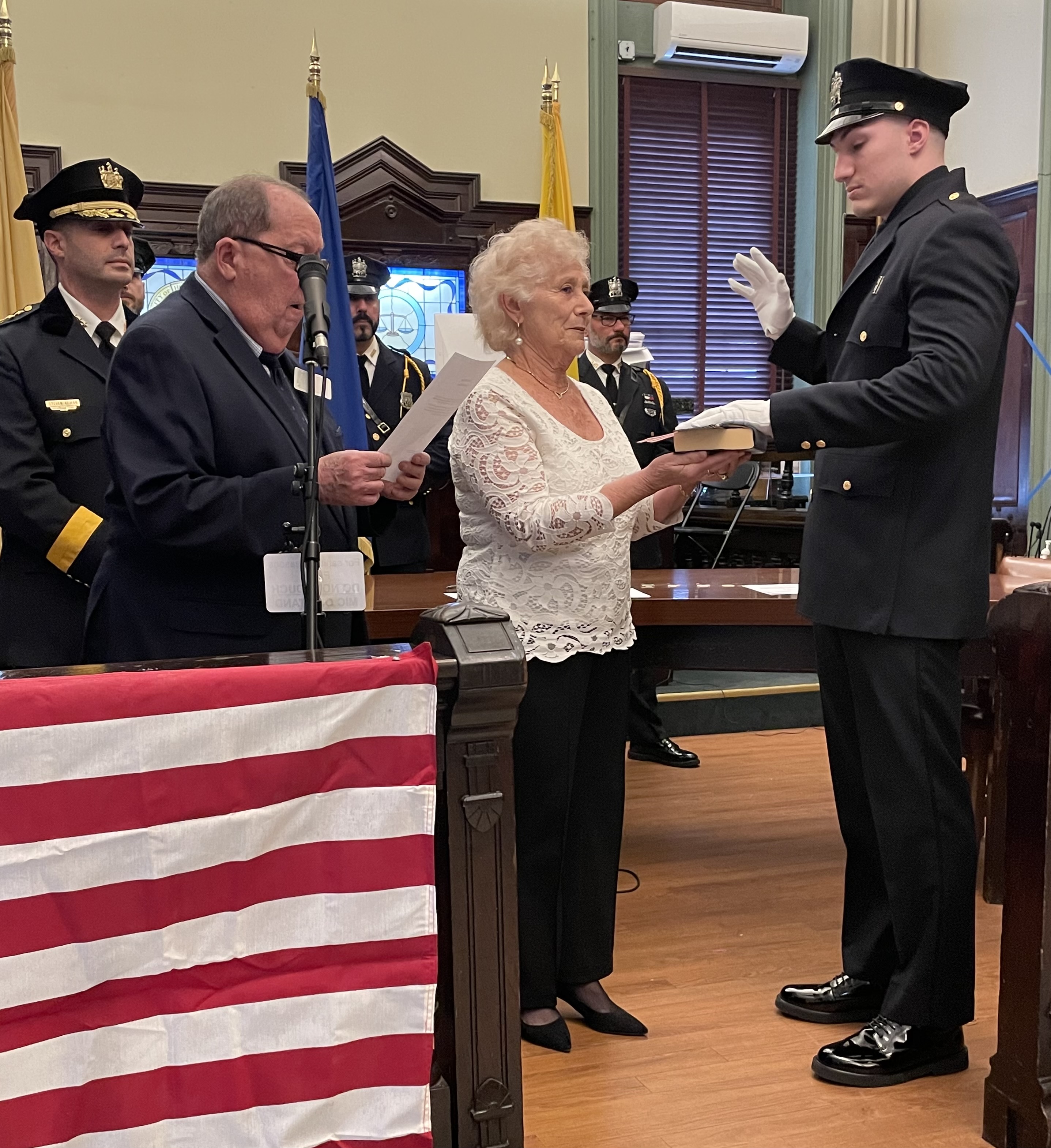 Three new police officers join the ranks in the City of Hoboken