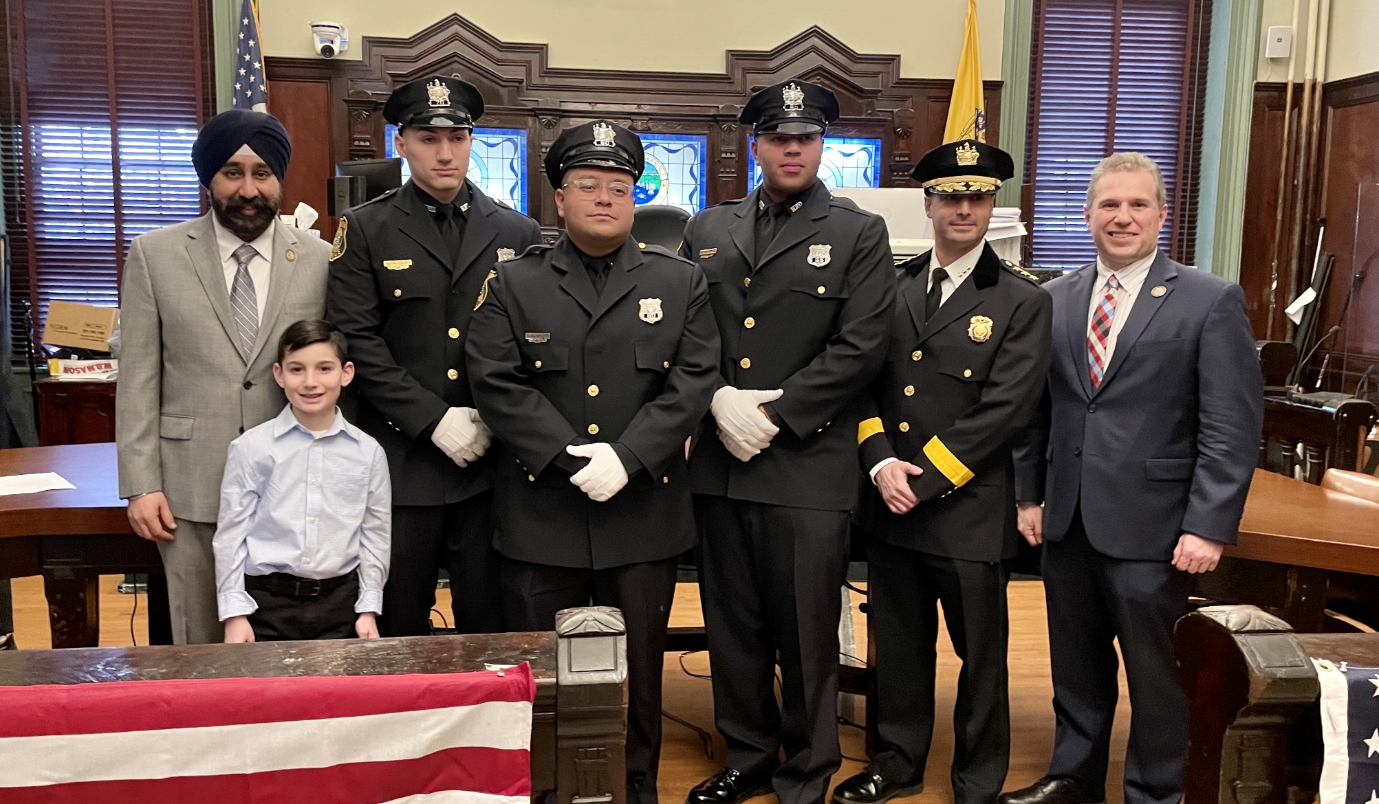 Three new police officers join the ranks in the City of Hoboken