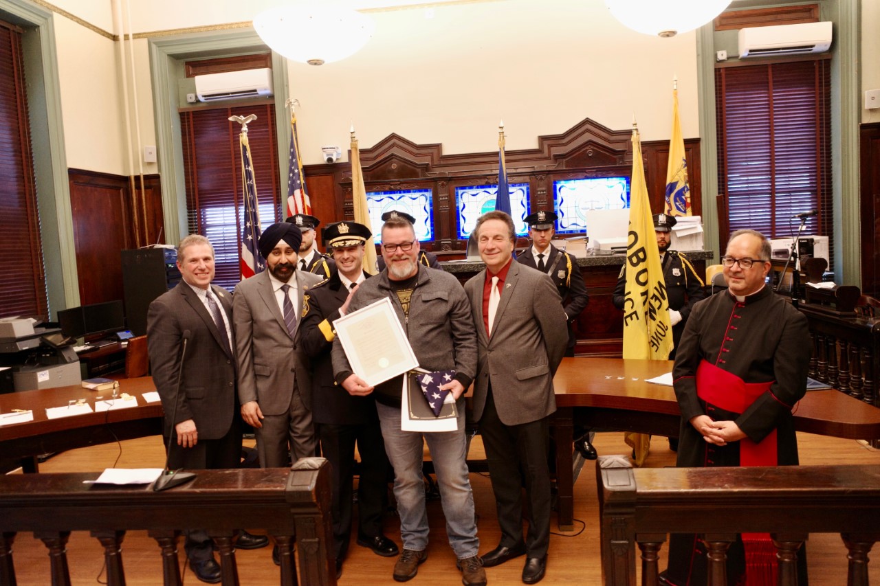 The Hoboken Police Department promotes six and honors three retiring ...