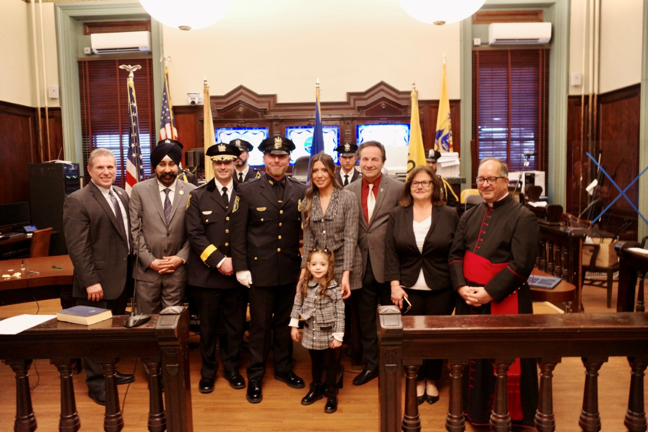 The Hoboken Police Department promotes six and honors three retiring ...
