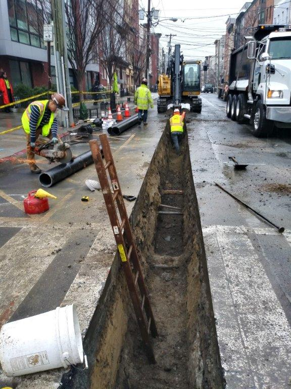 City of Hoboken begins water main replacement project on Park Avenue