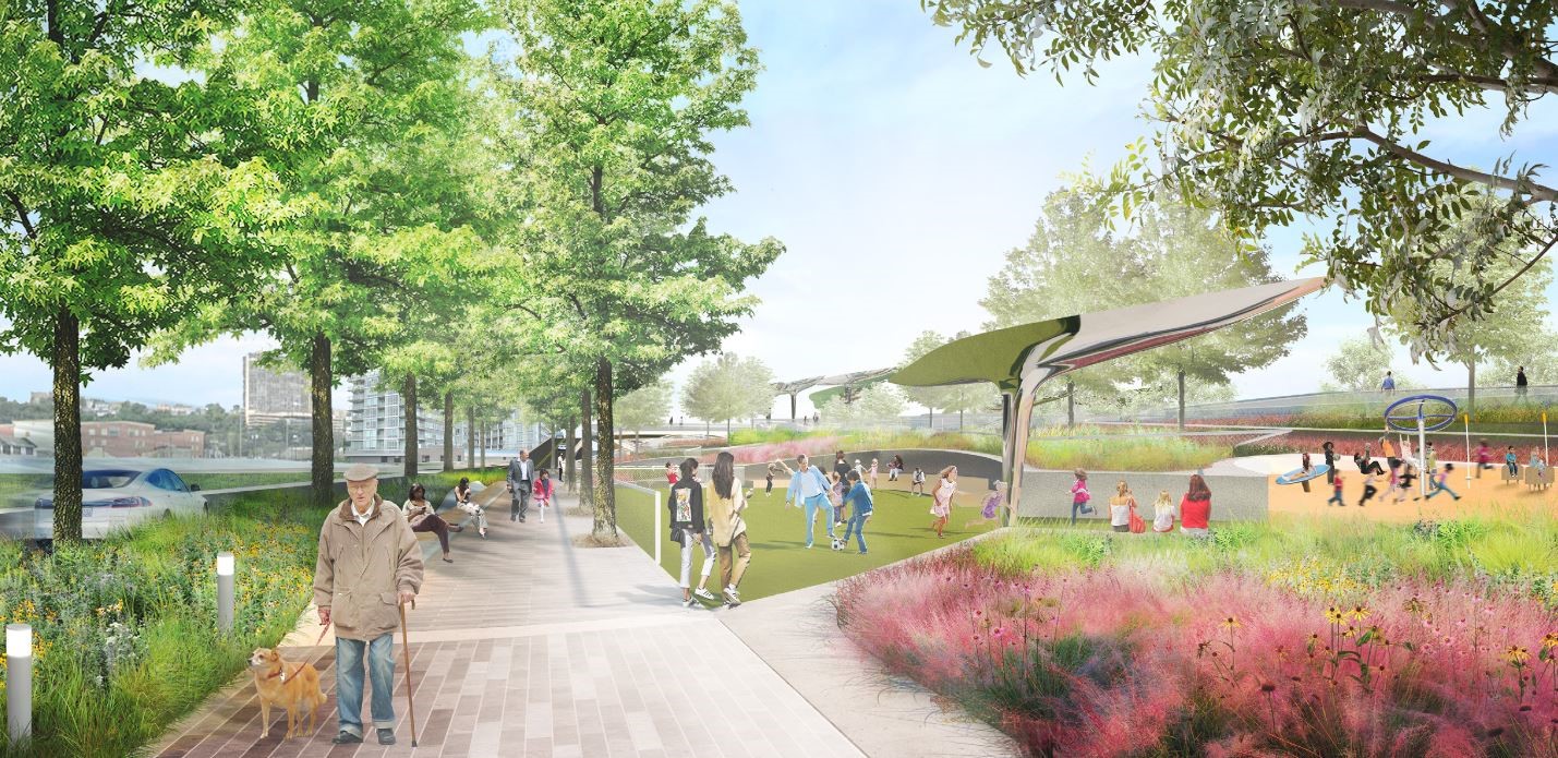 City of Hoboken and NJDEP break ground on Harborside Park as part of ...