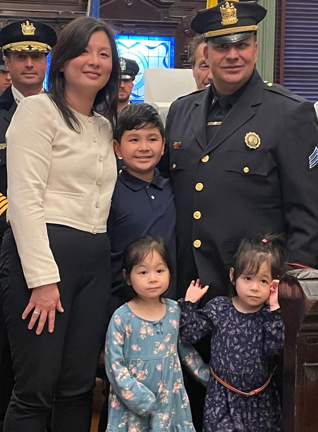Hoboken Police honor seven of their own at a promotion ceremony