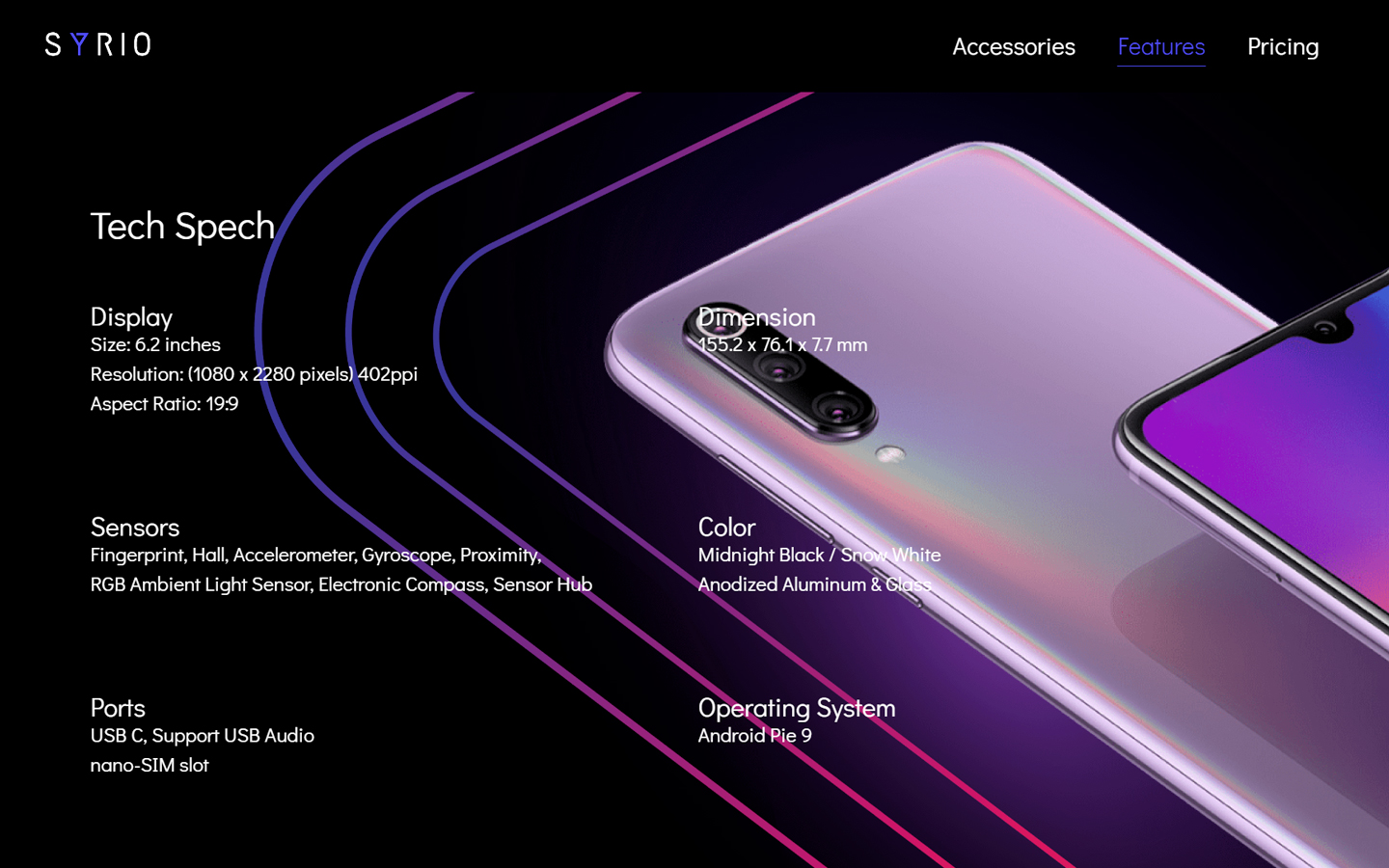 Syrio - Technology HTML5 Responsive Website Template