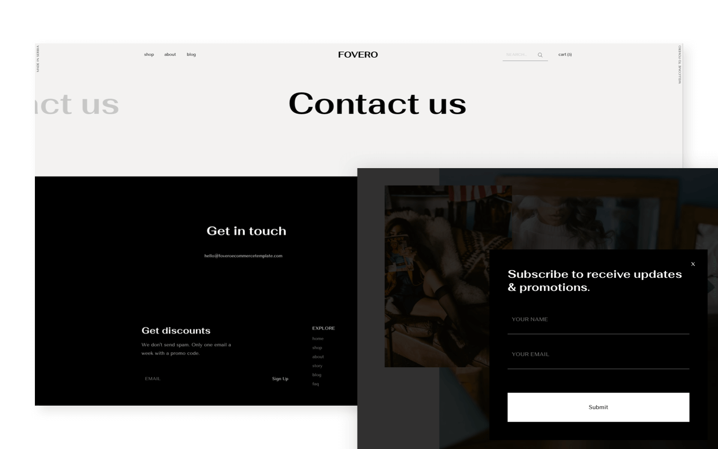 Fovero - UI Kit HTML5 Responsive Website Template