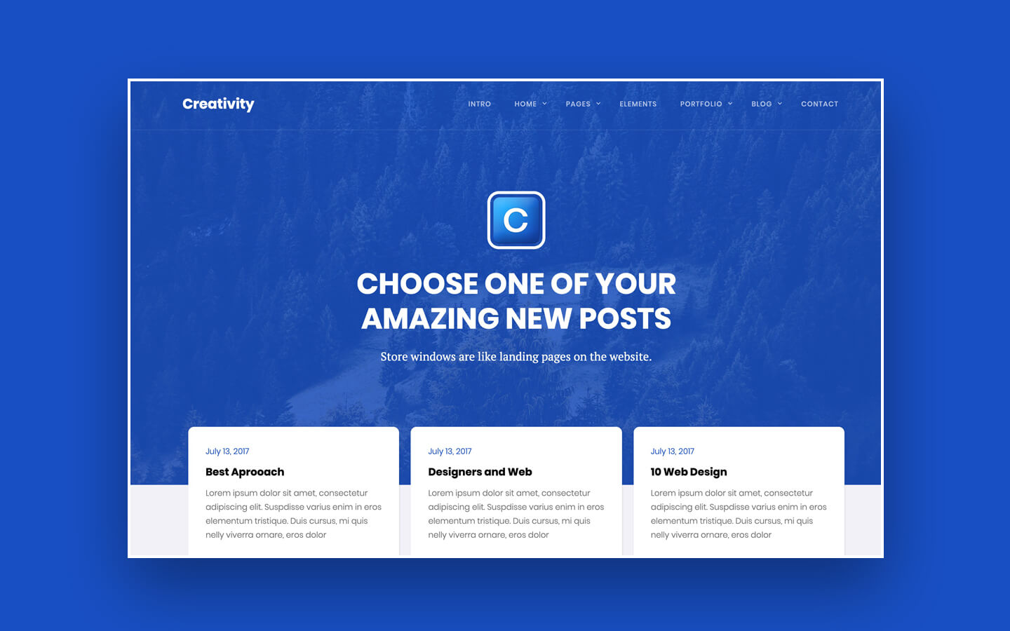 Creativity - Agency HTML5 Responsive Website Template