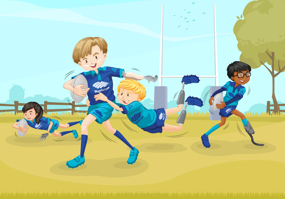 BlueScope Sporting Club Grant | 2023 Grants | Sport Access Foundation