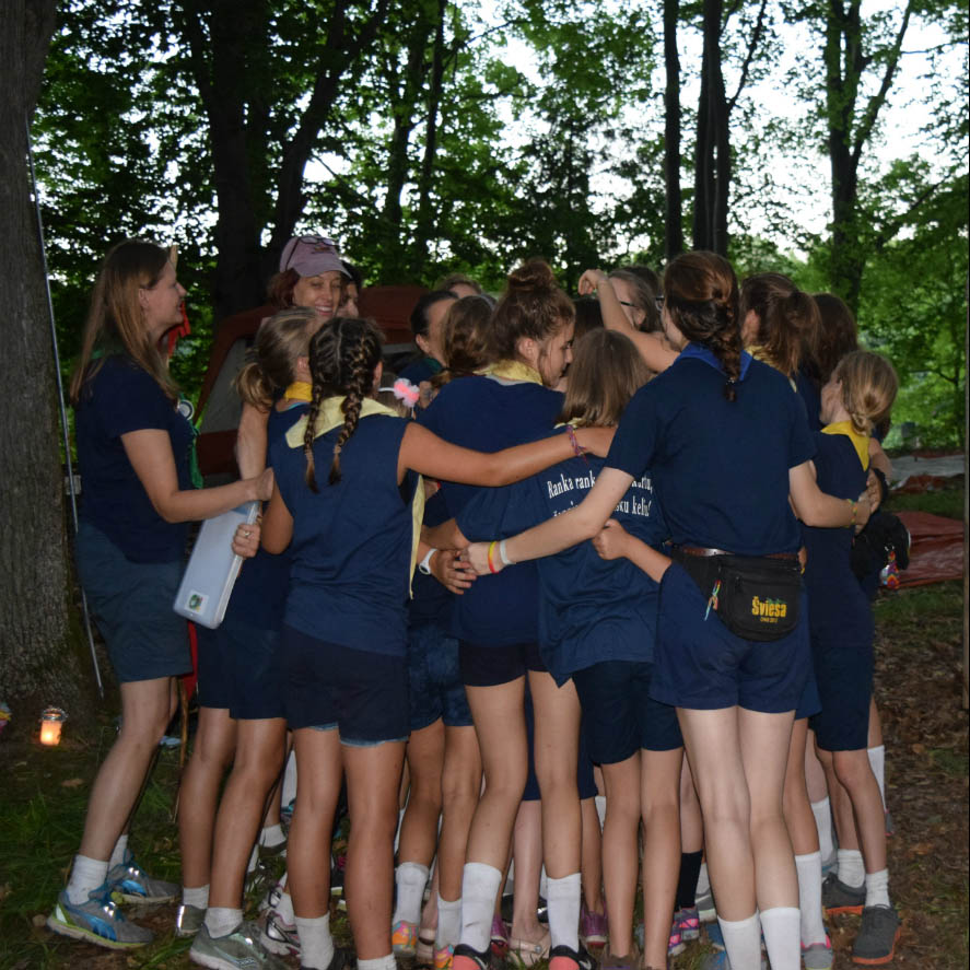 Camp Rakas, Custer MI. Home of Lithuanian Boy and Girl scouts from the ...
