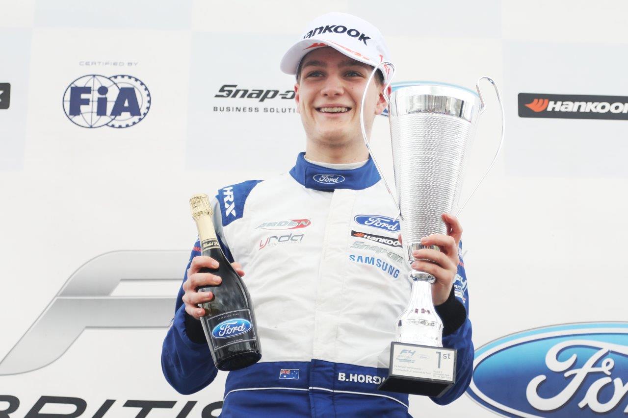Bart Horsten takes First Win for Arden in the 2019 British F4 ...
